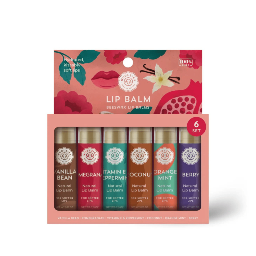 Beeswax Lip Balm Set of 6 - Our Farmer House Beauty & Wellness
